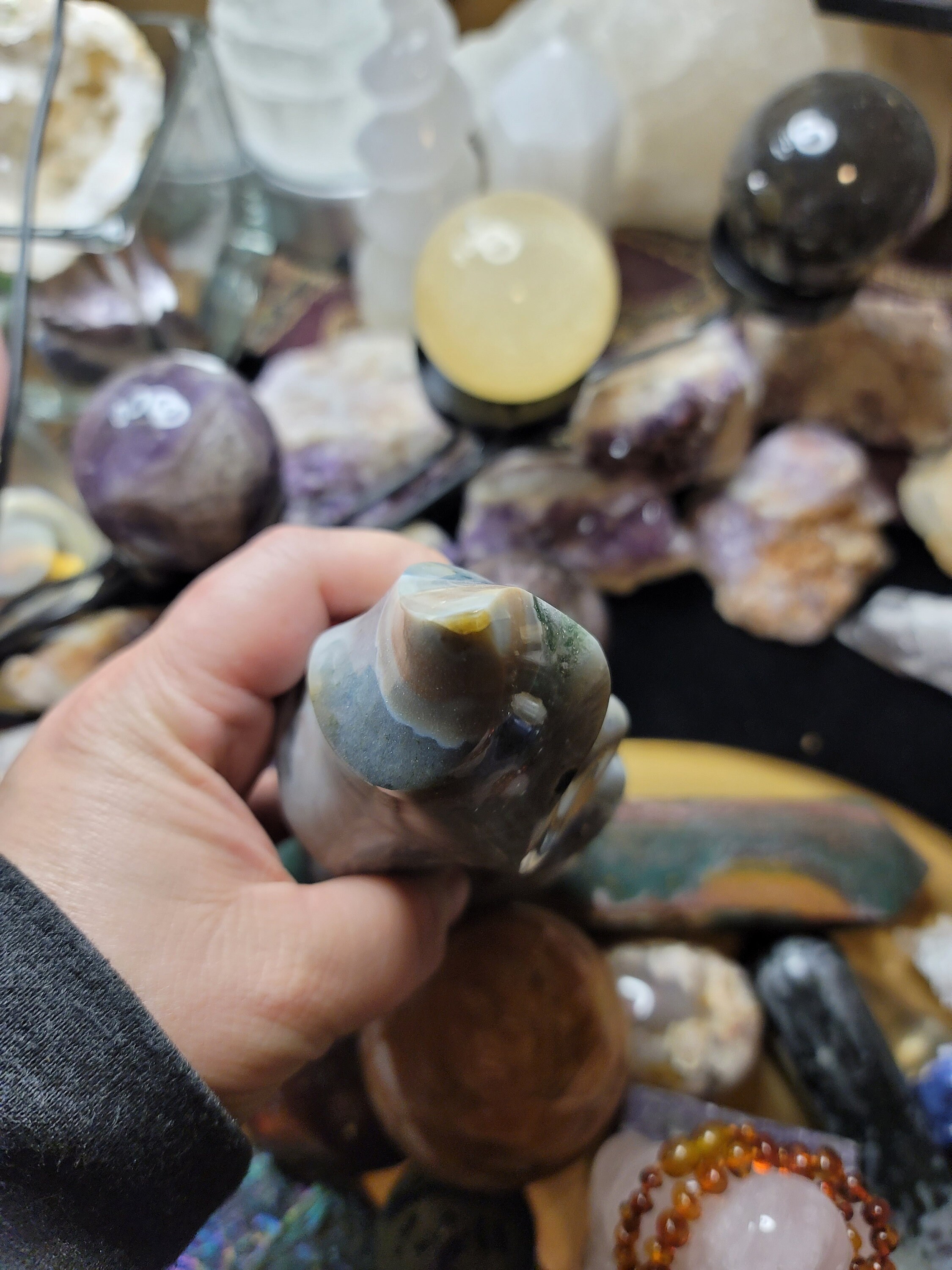 Gorgeously Unique Ocean Jasper Flame - Etsy