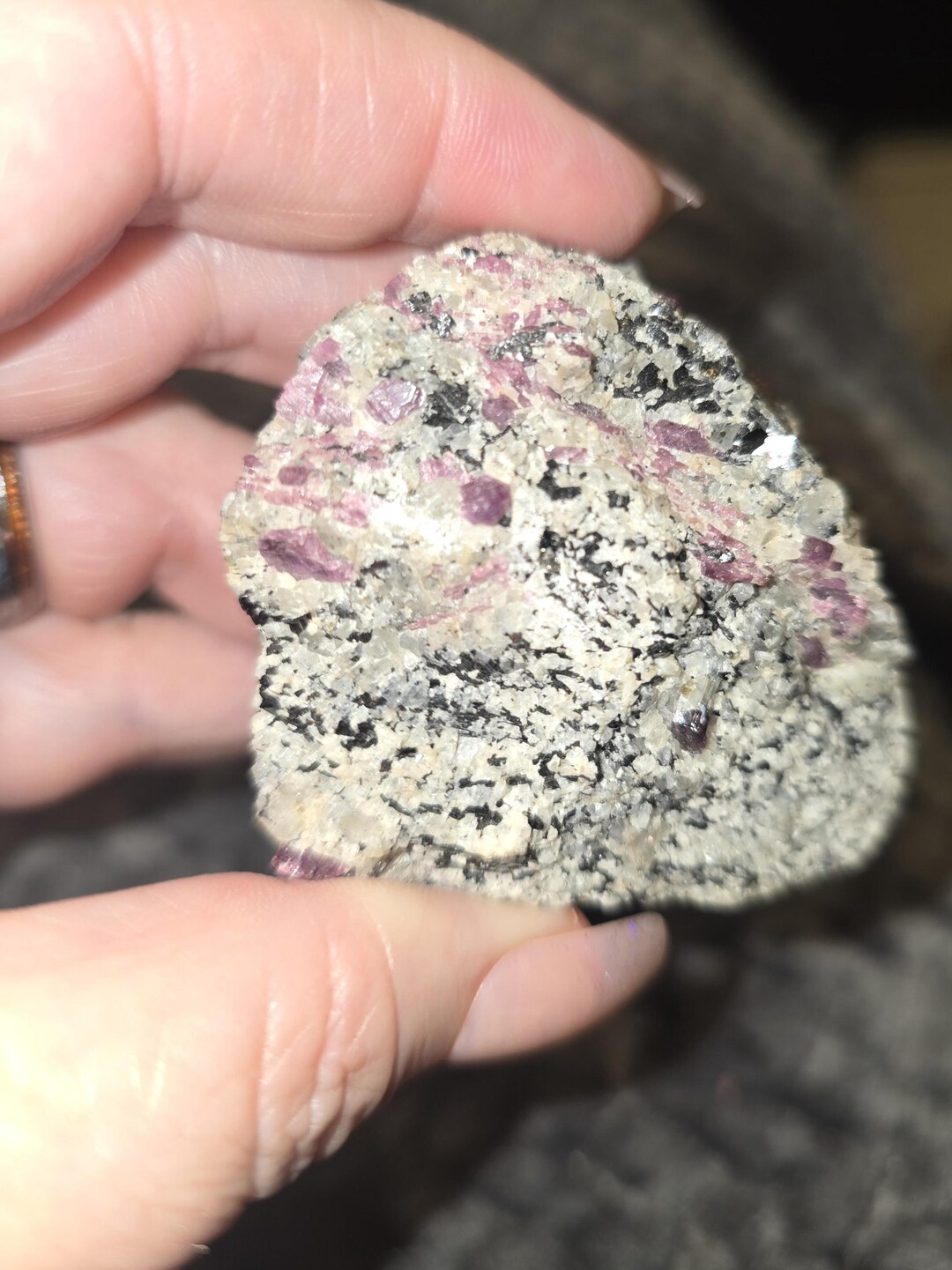Gorgeous Ruby Encrusted Matrix Specimen - Etsy