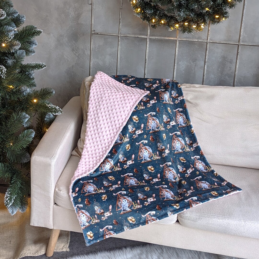 Personalized Baby Wizard Blanket, Customized Children Swaddle, Hp Baby ...