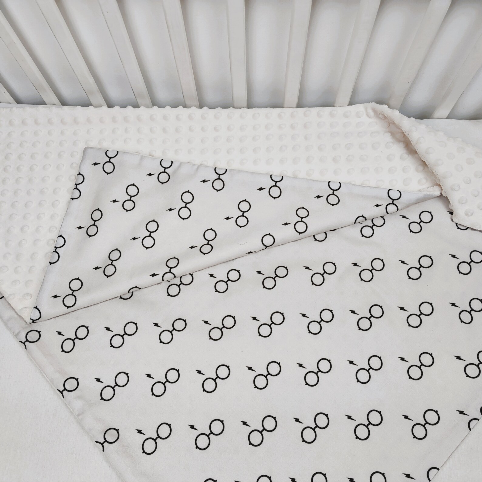 Baby Wizard Glasses Glasses and Bolts Little Wizard Blanket - Etsy