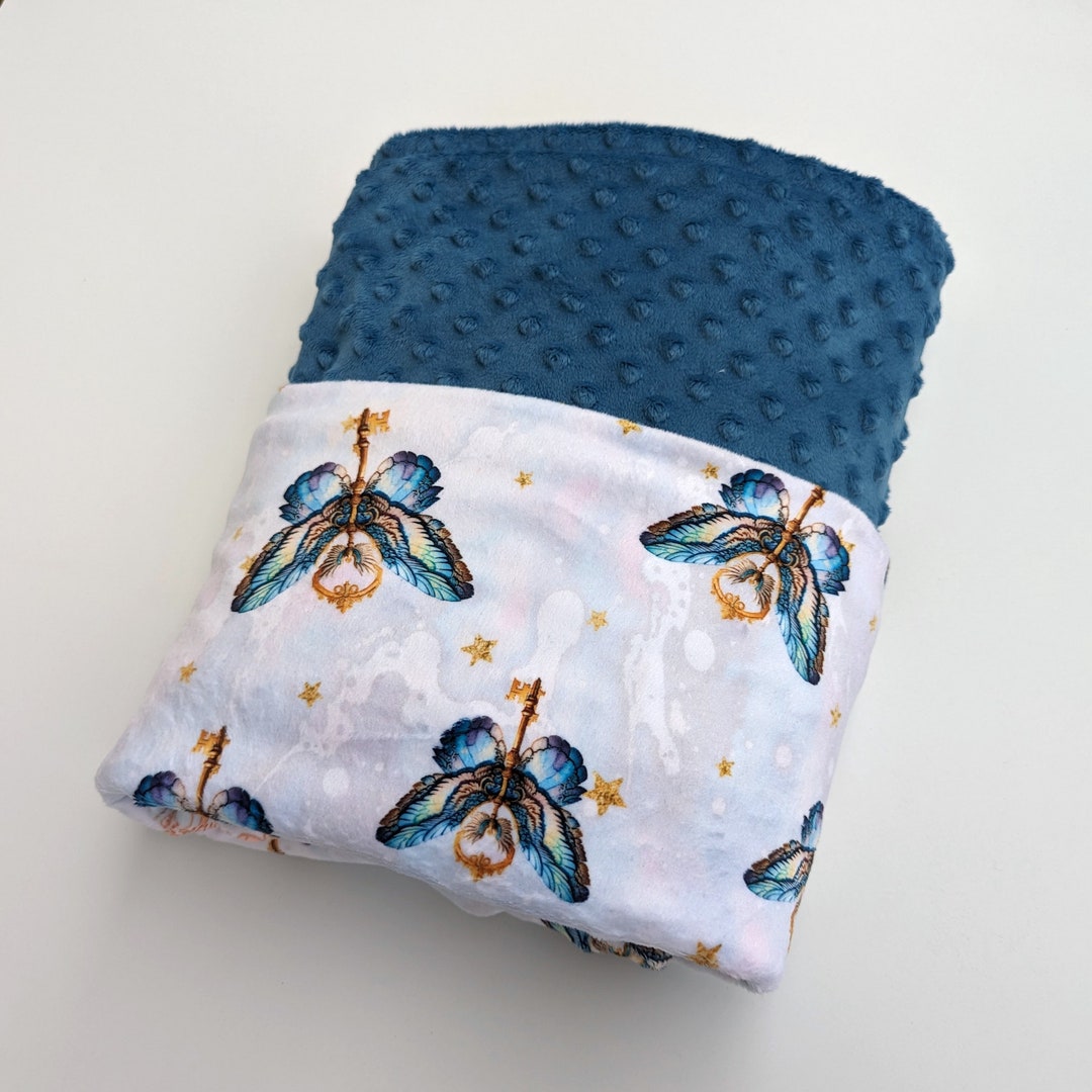 Personalized Baby Blanket, Magic Keys Baby Swaddle, Baby Wizard Blanket ...