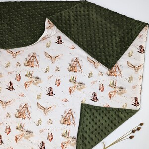 Little Wizard Baby Blanket, Personalized Baby Blanket, Baby Wizard ...