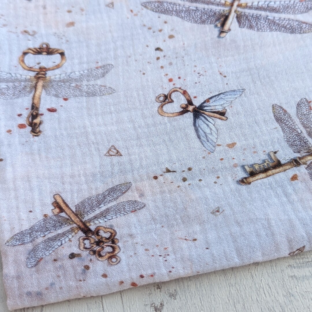 Flying Keys, Baby Wizard Swaddle, Little Wizard Muslin Blanket, Double ...