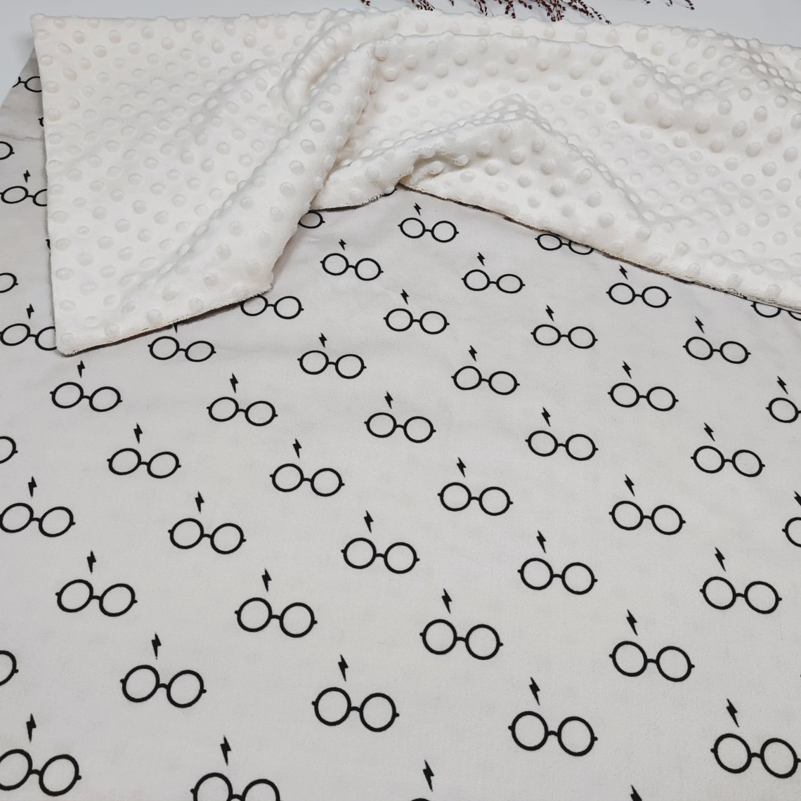 Baby Wizard Glasses Glasses and Bolts Little Wizard Blanket - Etsy