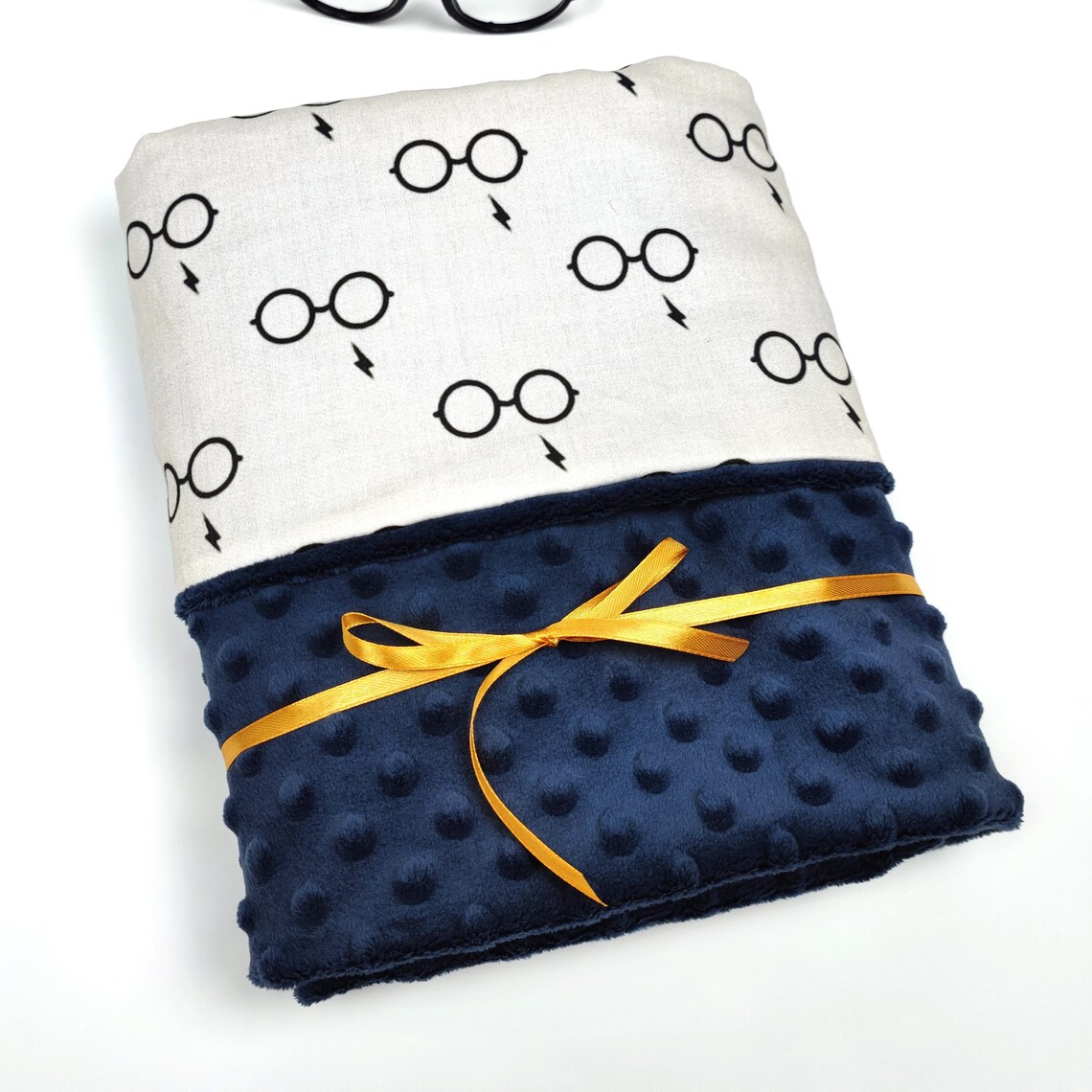 Baby Wizard Glasses Glasses and Bolts Little Wizard Blanket - Etsy