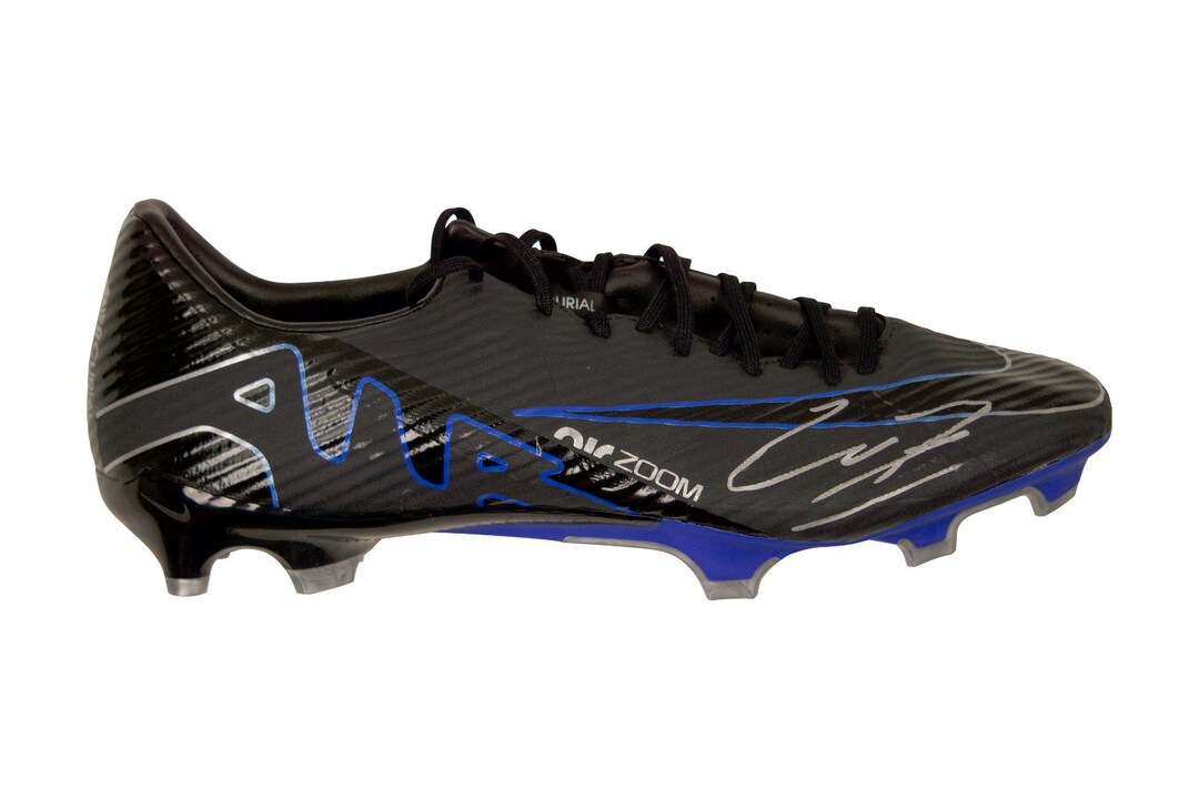 Alejandro Garnacho Signed Nike Air Mercurial Soccer Boot Cleat Beckett ...