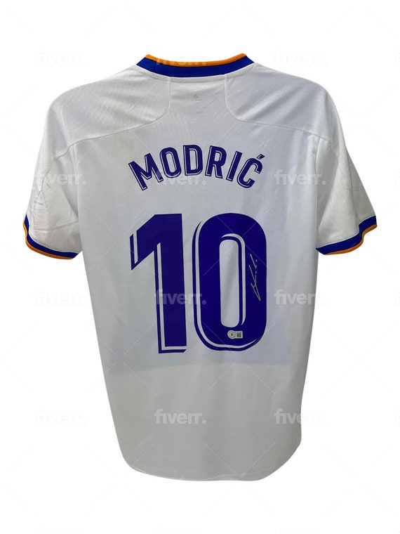 Luka Modric Signed Real Madrid Home 21-22' Jersey | Etsy Luka Modric Signed Real Madrid Home 21-22' Jersey | Etsy