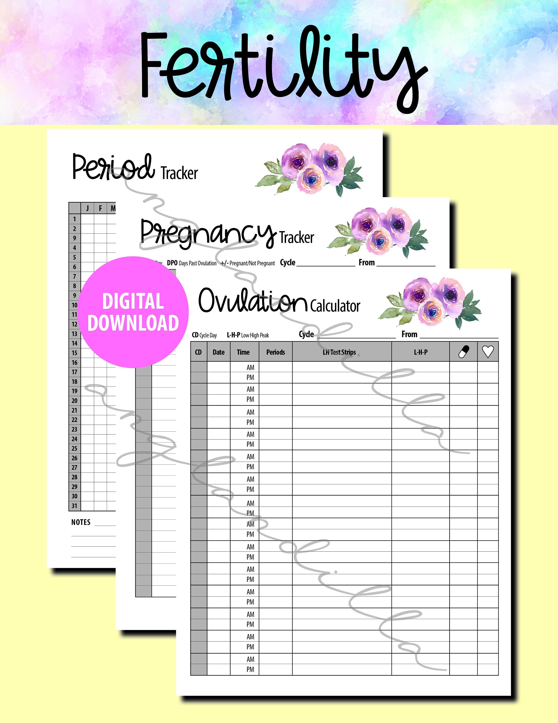 Ovulation Calendar Template
