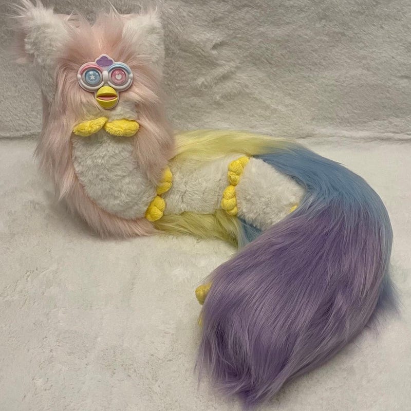 Furby Face Plate - Etsy