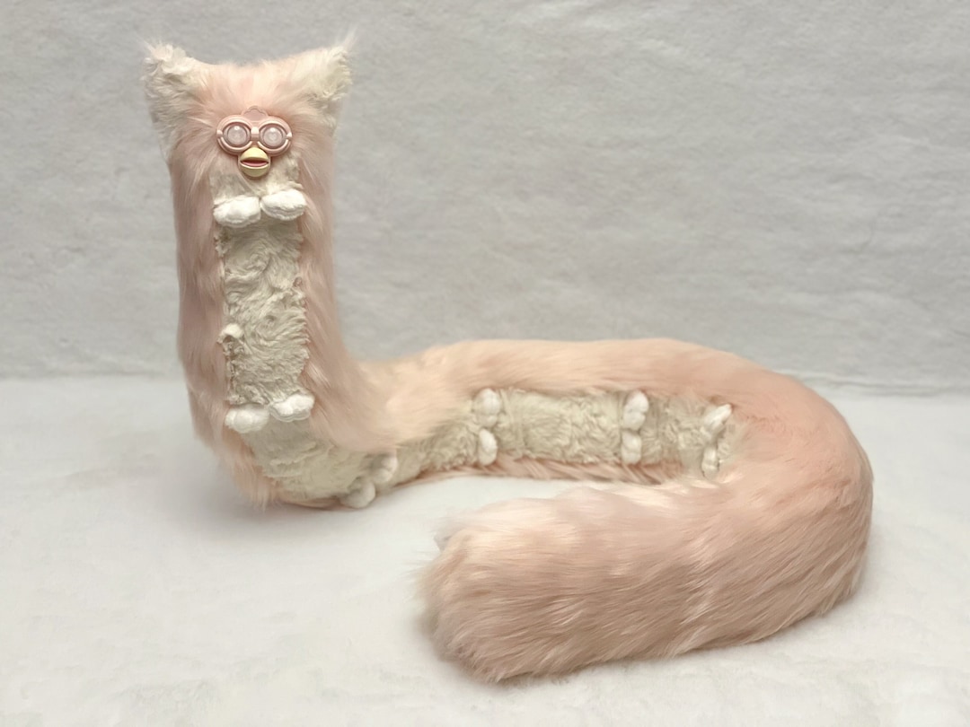 4.5ft Long Furby Pastel Pink Centipede - Etsy UK