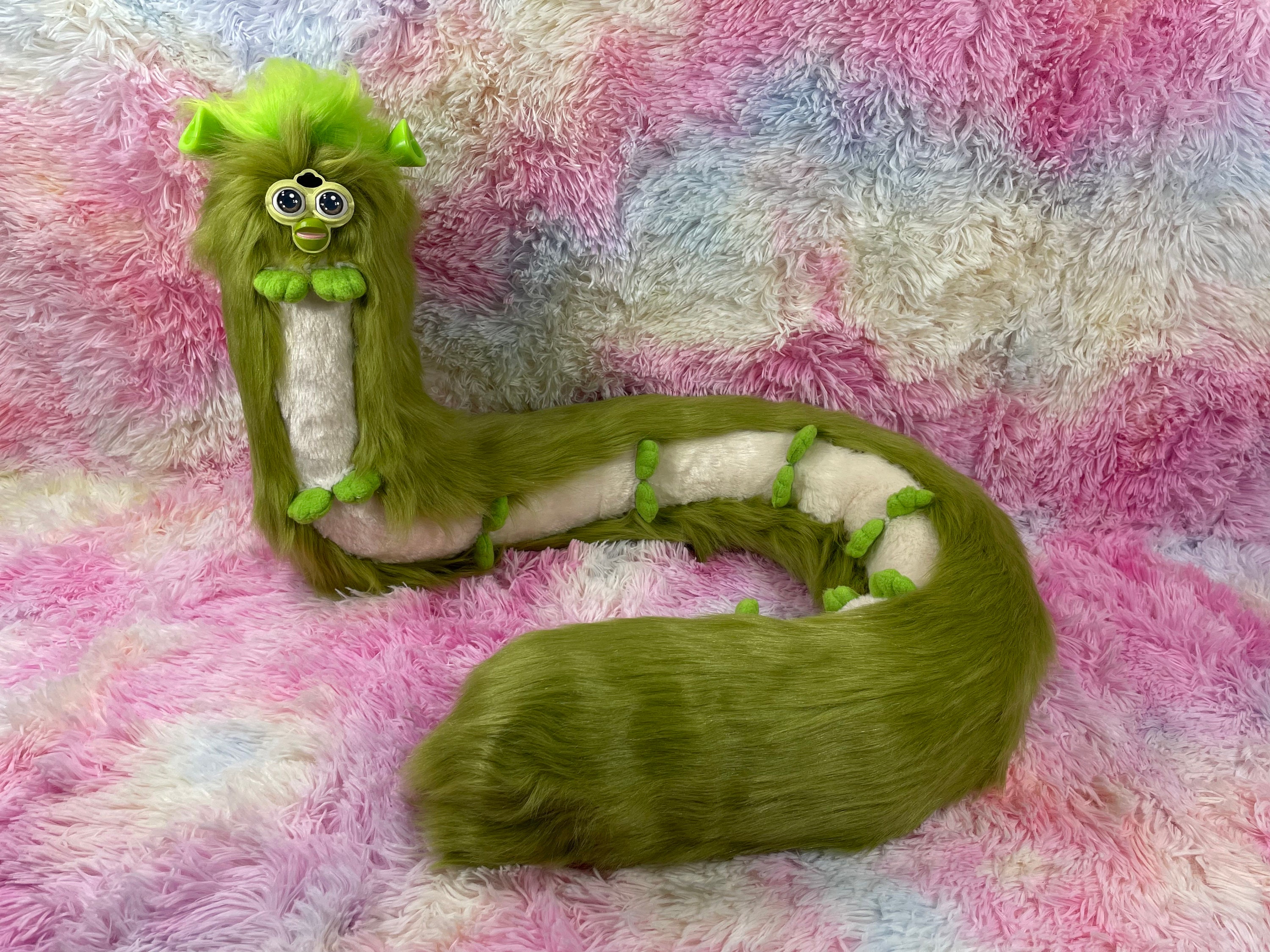 4.5ft Long Shrek Inspired Furby Centipede - Etsy Australia