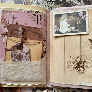 Elegant Junk Journal - Scrapbook - Memory Album - Etsy