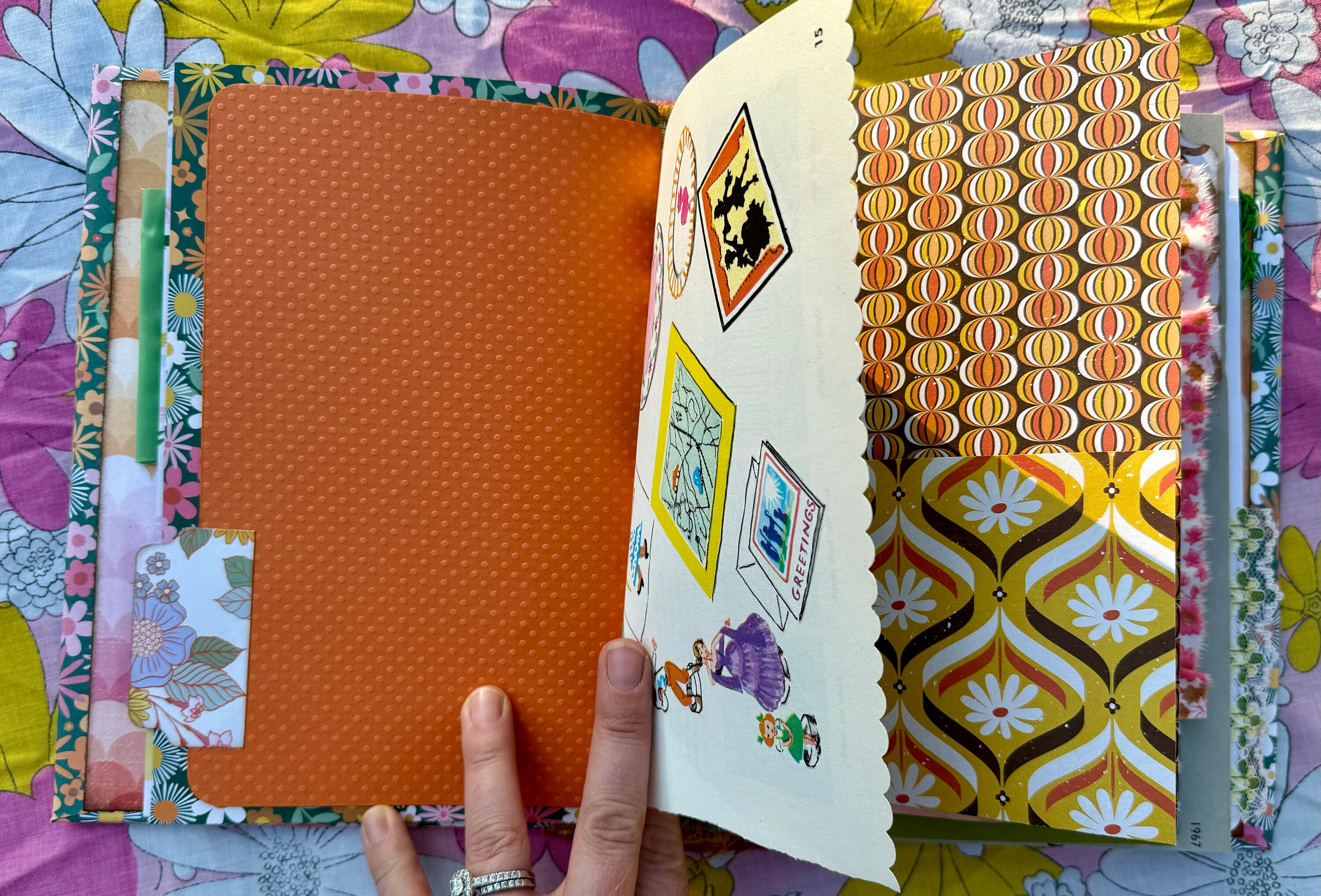 Retro Junk Journal Scrapbook Blank Book Memory Album - Etsy
