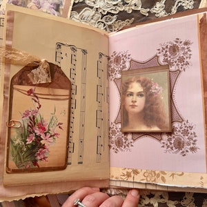 Elegant Junk Journal - Scrapbook - Memory Album - Etsy