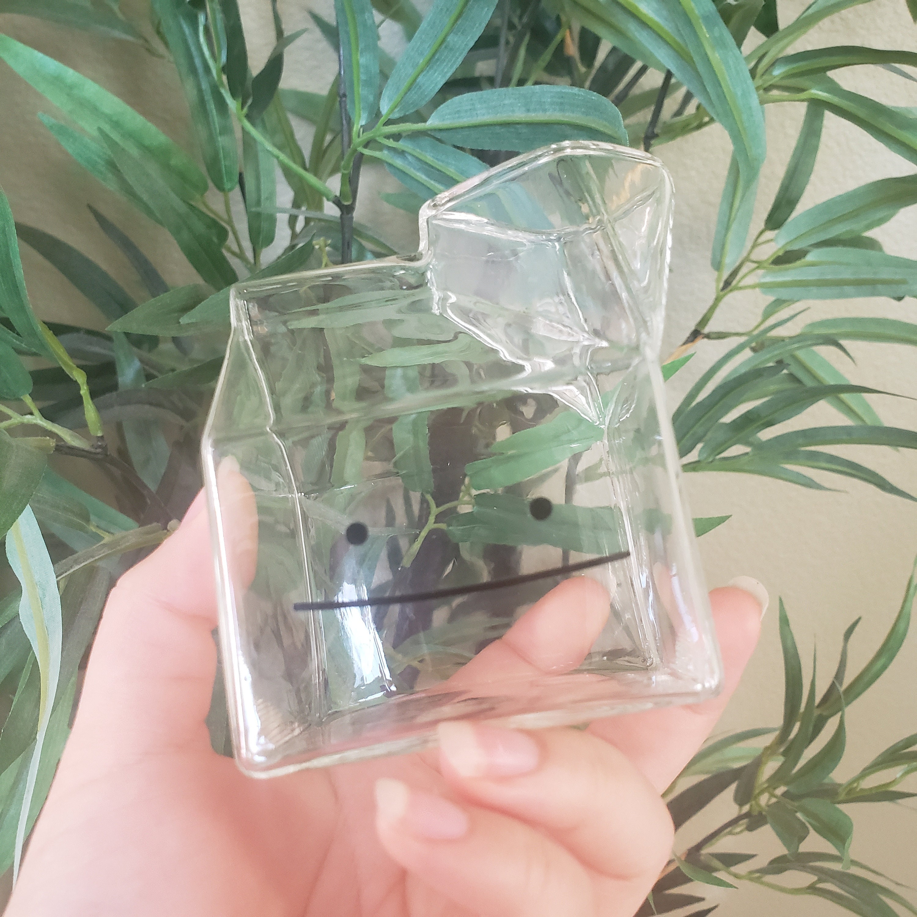 Ditto Milk Glass Cup 12 Oz - Etsy