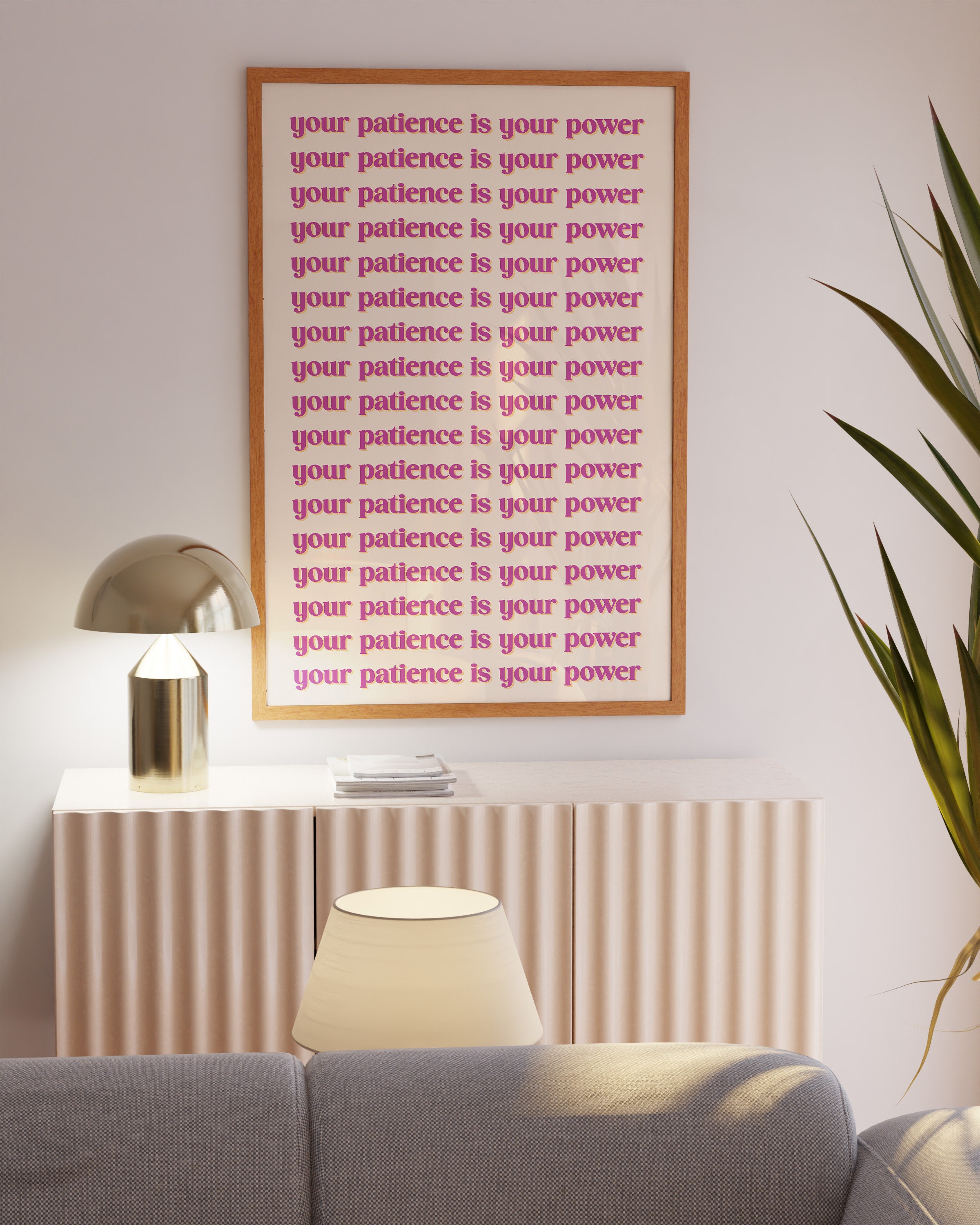 Your Patience is Your Power Poster Inspiration Poster - Etsy Canada