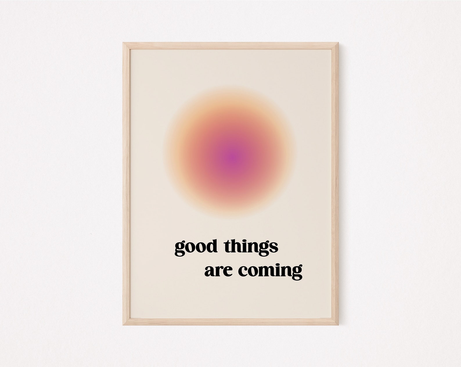 Good Things Are Coming Poster, Inspiration Poster, Affirmational Art ...