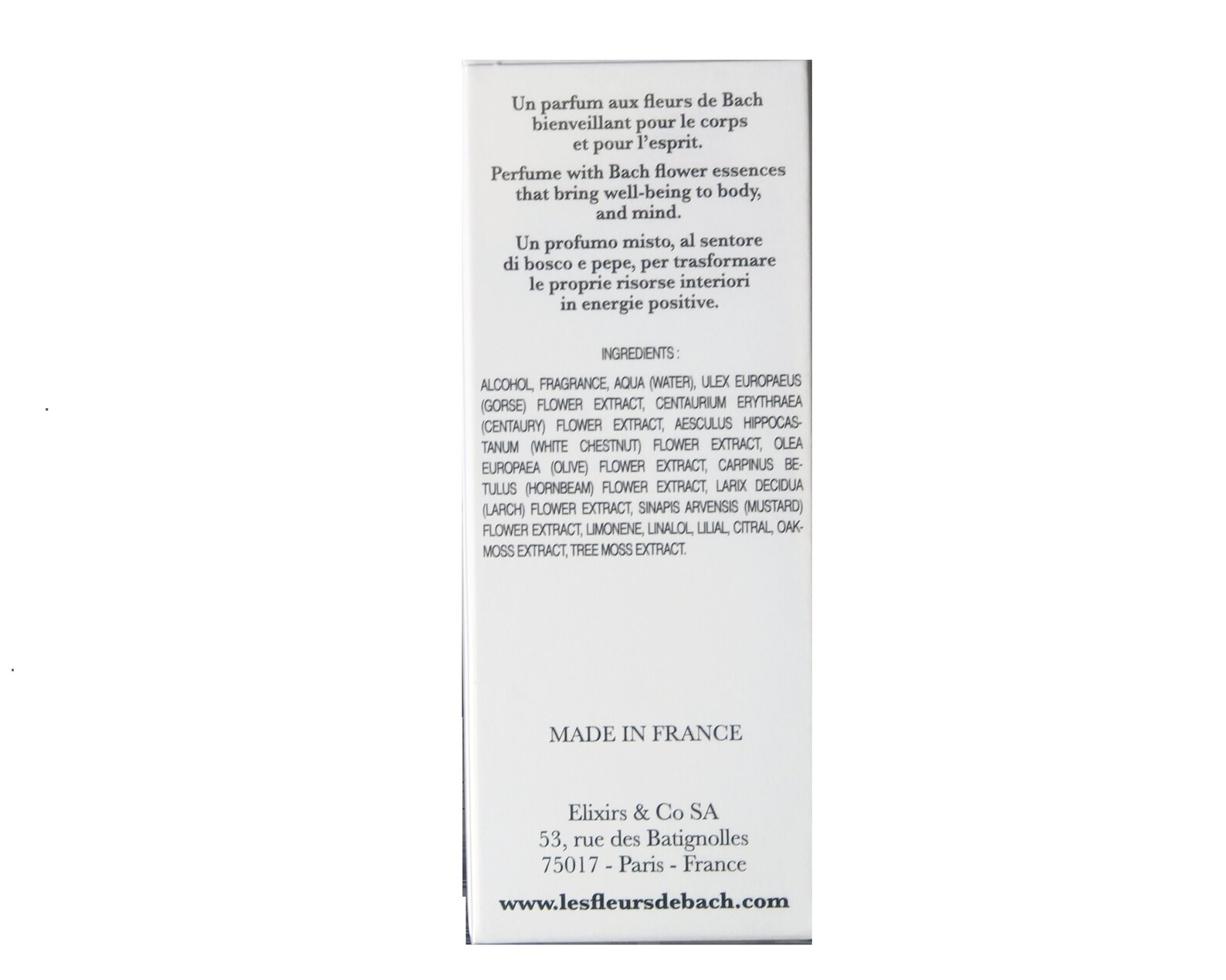 Vivacite - Les Fleurs De Bach Imported French Natural Ingredients ...