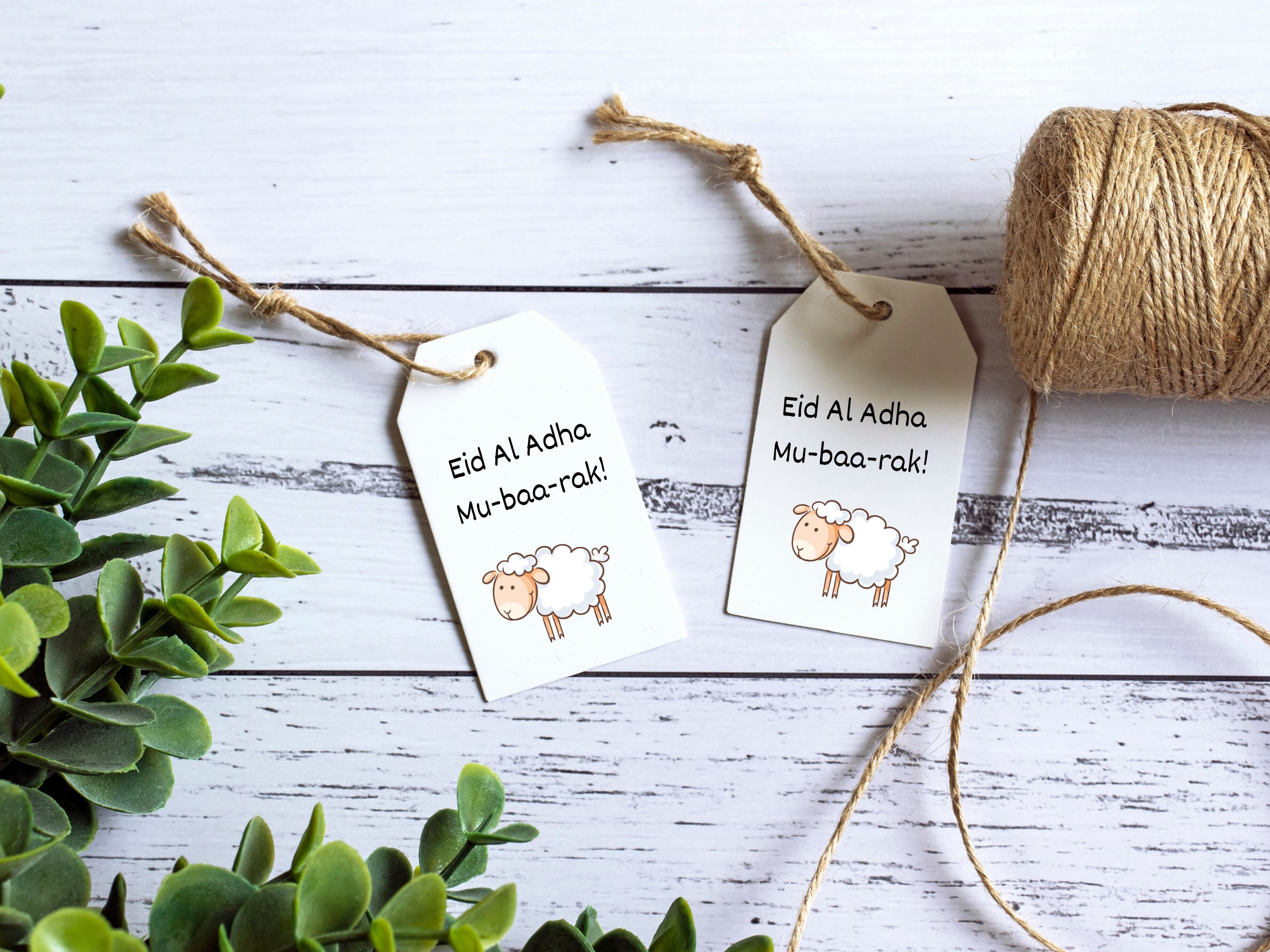 Eid Al Adha Gift Tag, Eid Printable, Eid Gifts, Eid Decor, Eid Mubarak ...