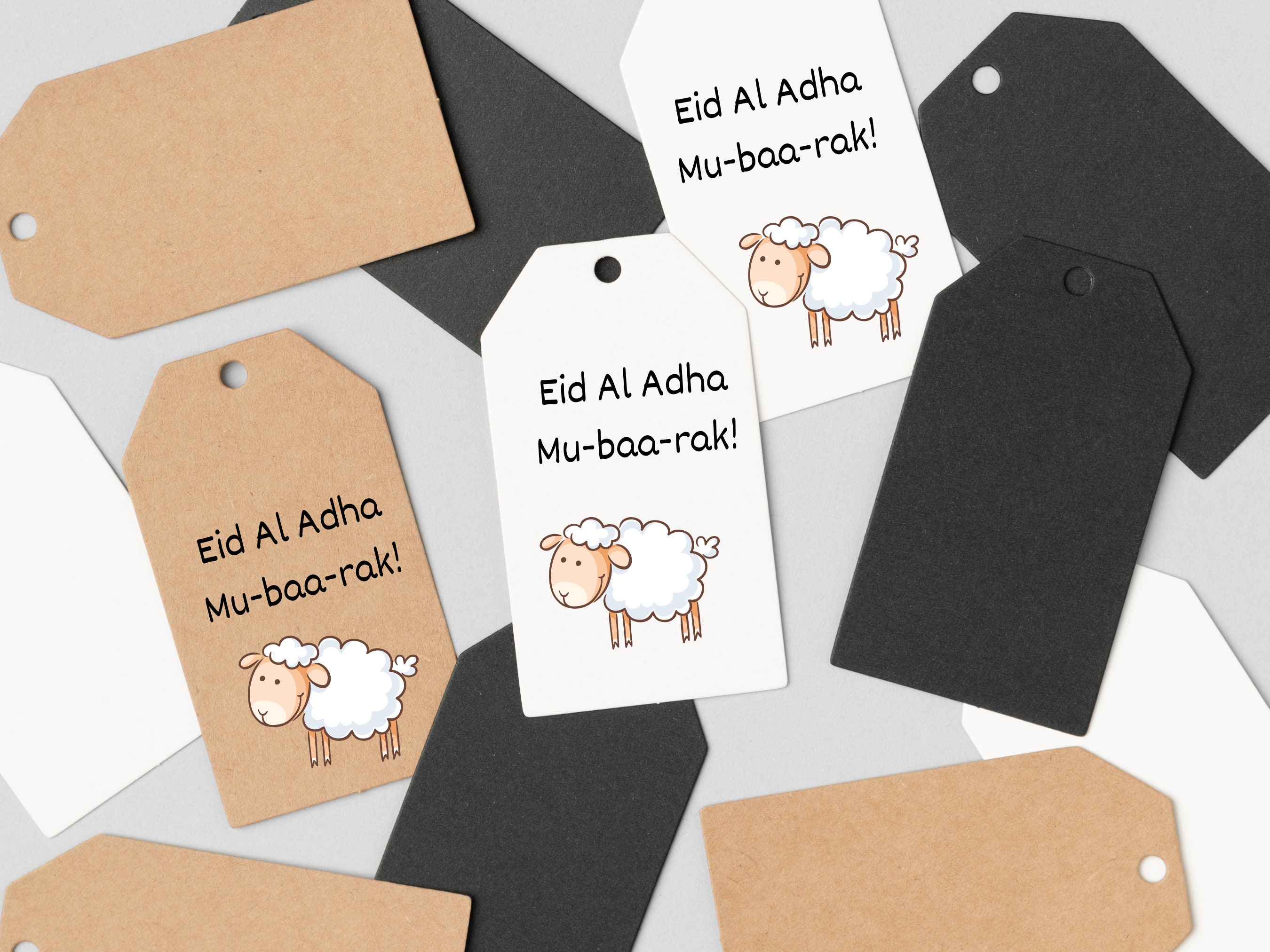 Eid Al Adha Gift Tag, Eid Printable, Eid Gifts, Eid Decor, Eid Mubarak ...