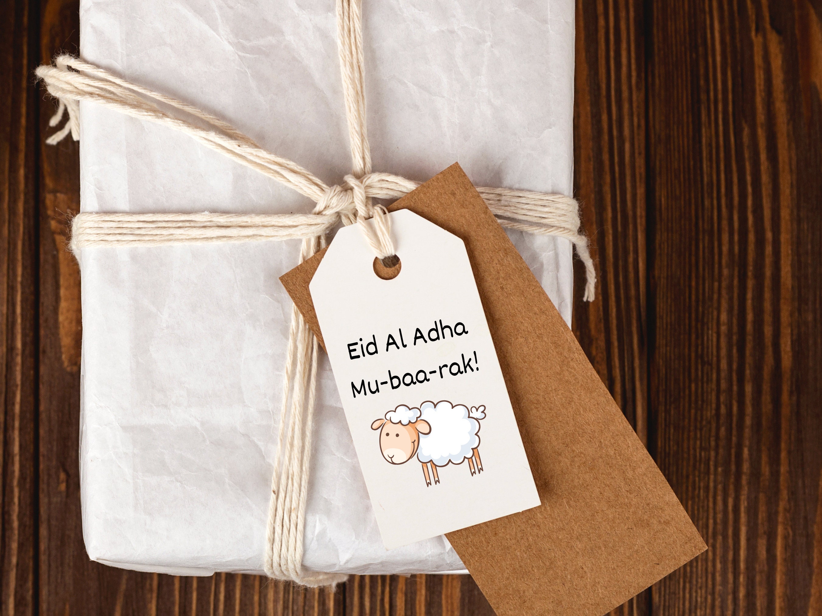 Eid Al Adha Gift Tag, Eid Printable, Eid Gifts, Eid Decor, Eid Mubarak ...