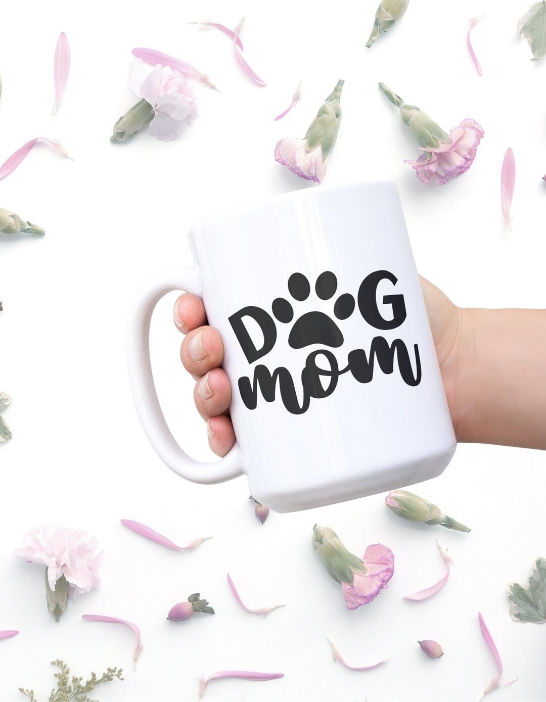 Dog Mom Downloadable Svg Png Jpg Instant File Dog Mom Travel Mug ...