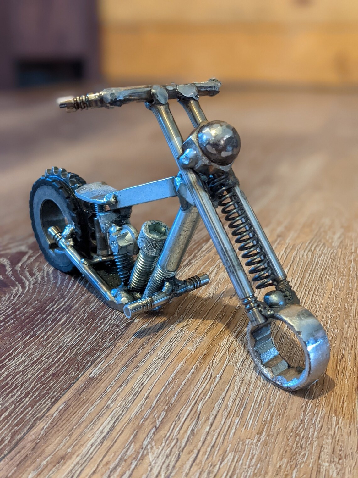 Motorcycle Metal Art - Etsy