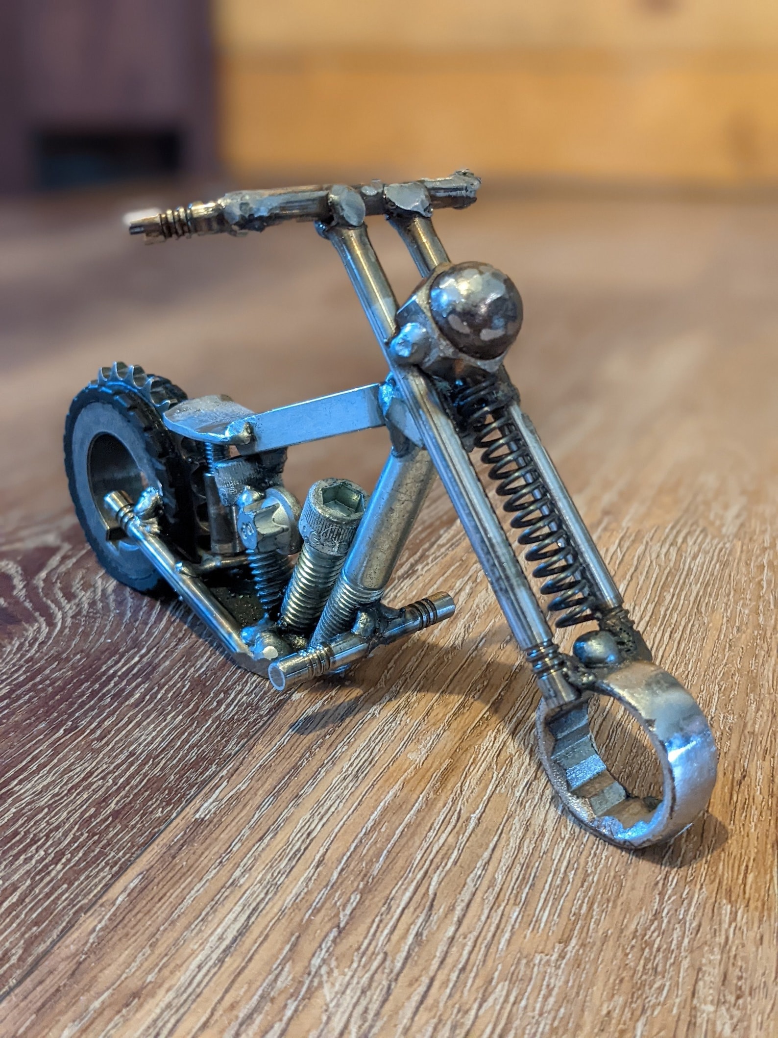 Motorcycle Metal Art - Etsy