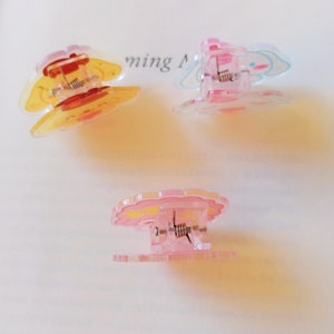 Cute Cartoon Acrylic Paper Clip, Kawaii Animal Binder Clip, Cute ...