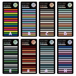 300pcs Thin Sticky Tabs/slim Sticky Notes for Highlighting/reading Tabs ...