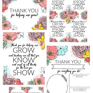 Teacher Appreciation Printable Value Bundle | Appreciation Week | Fill ...
