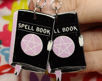 Spellbook Earrings - Etsy