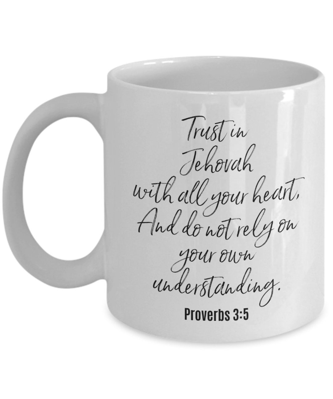 Trust in Jehovah, Jehovah Mug, Gods Name, Jw Mug, Jw Gifts, Jehovah ...