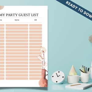 Party Planner, Event Planner, Party Planner Template, Birthday Party ...