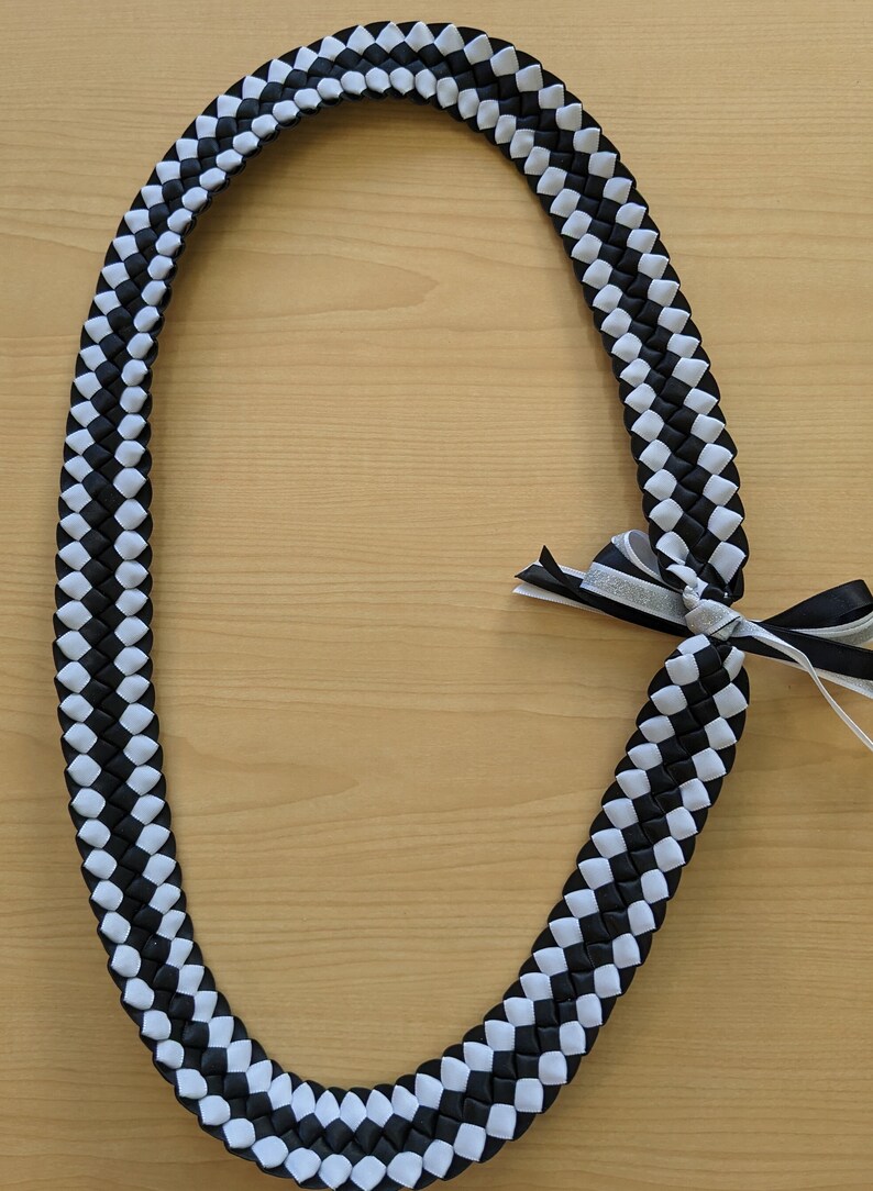 Graduation Ribbon Lei- Double Braid - Etsy