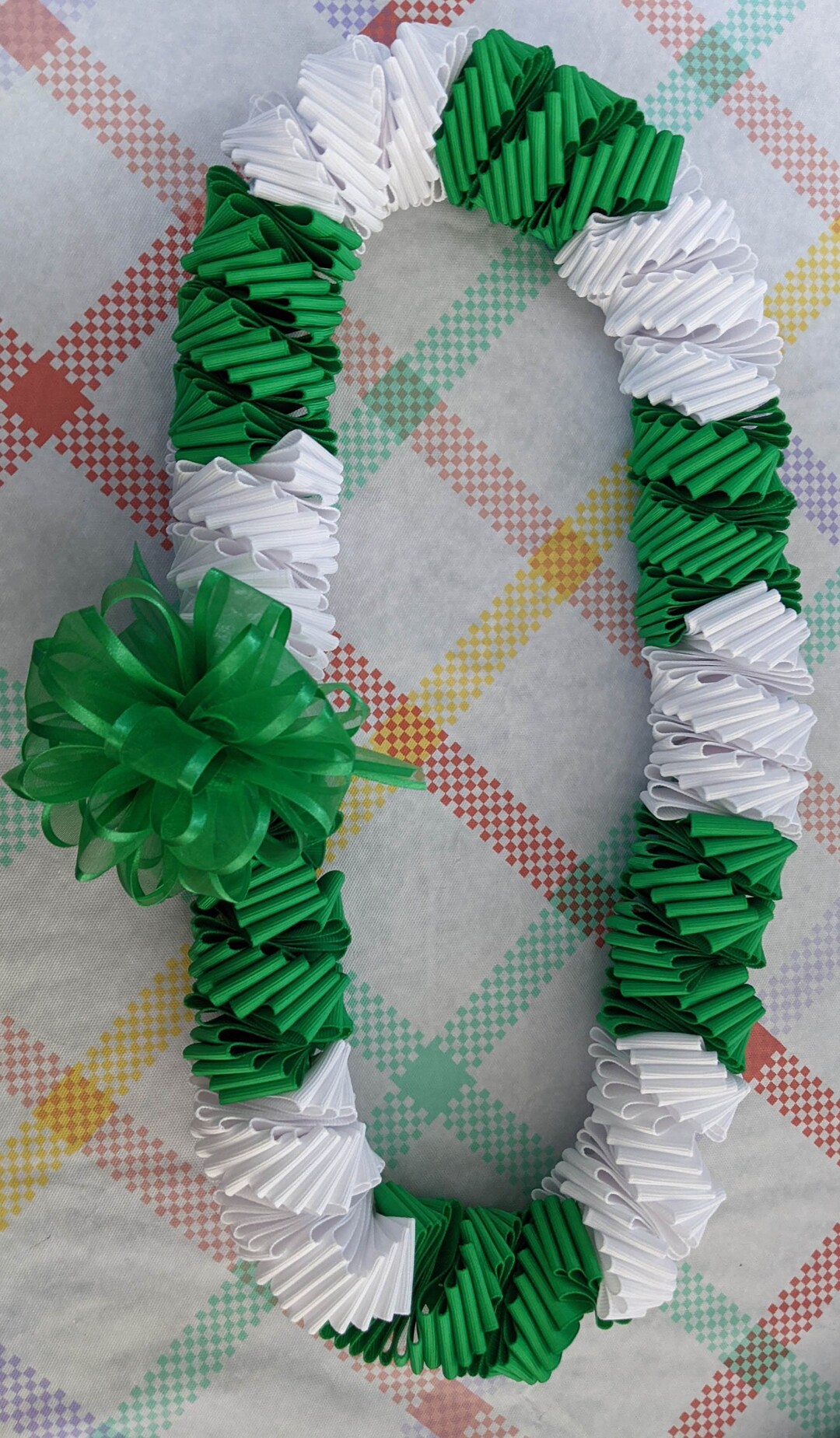 Graduation Ribbon Lei- 7/8" Grosgrain Ribbon (spiral) - Etsy