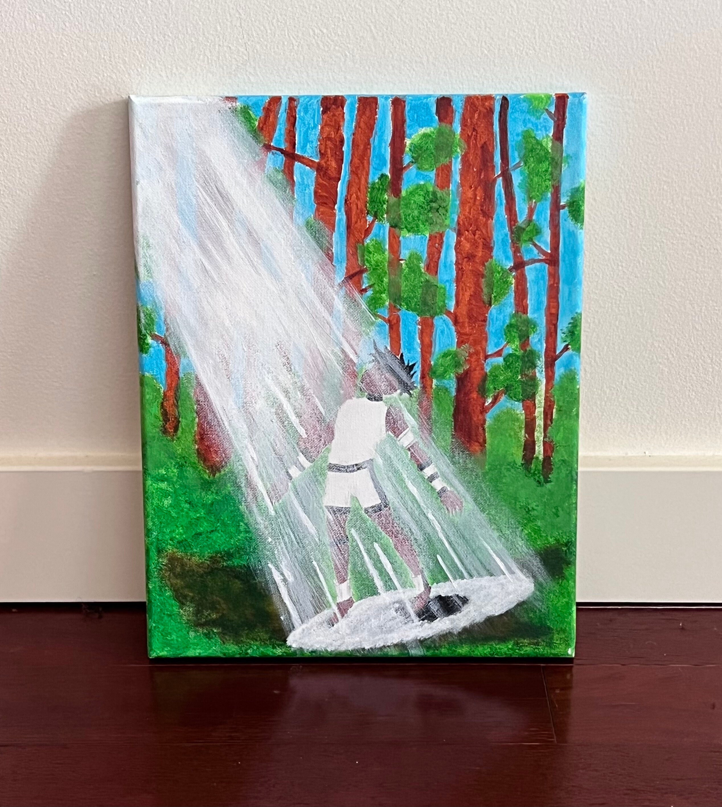 Alien Abduction Painting - Etsy