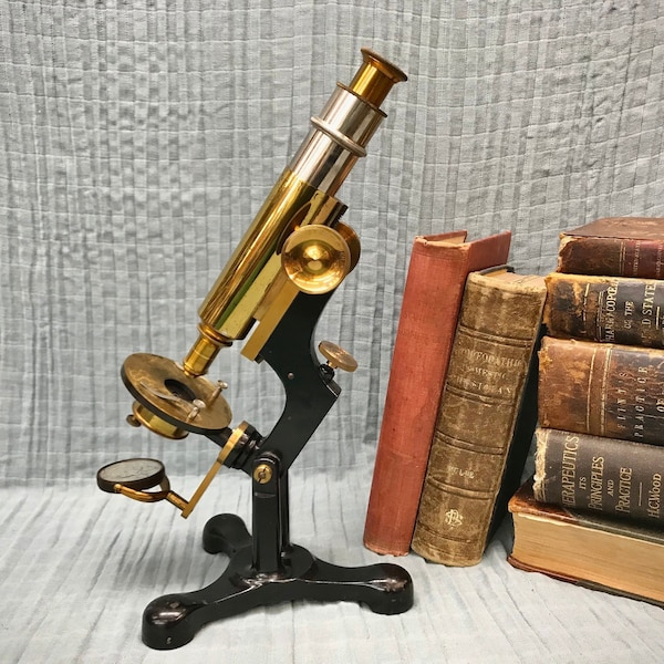 Antique Microscope - Etsy