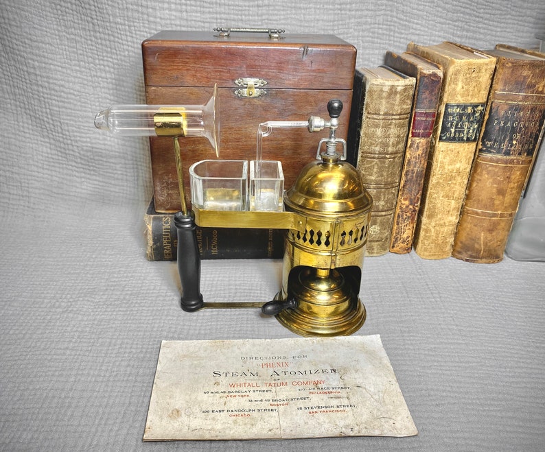 Steam Atomizer W/ Case Whitall Tatum Co Antique Vaporizer - Etsy