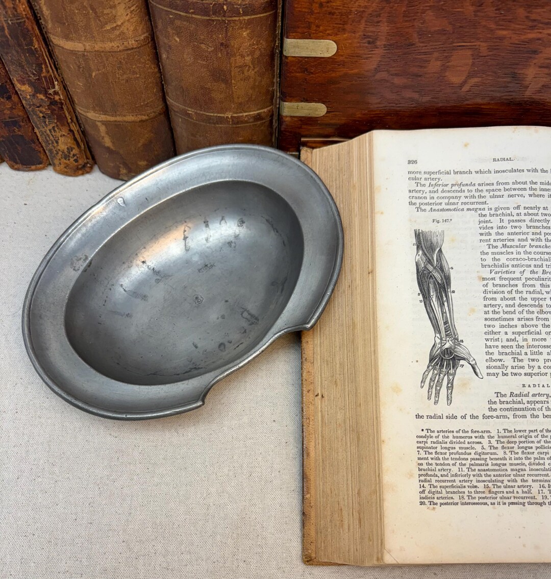 Pewter Bleeding Bowl - Etsy