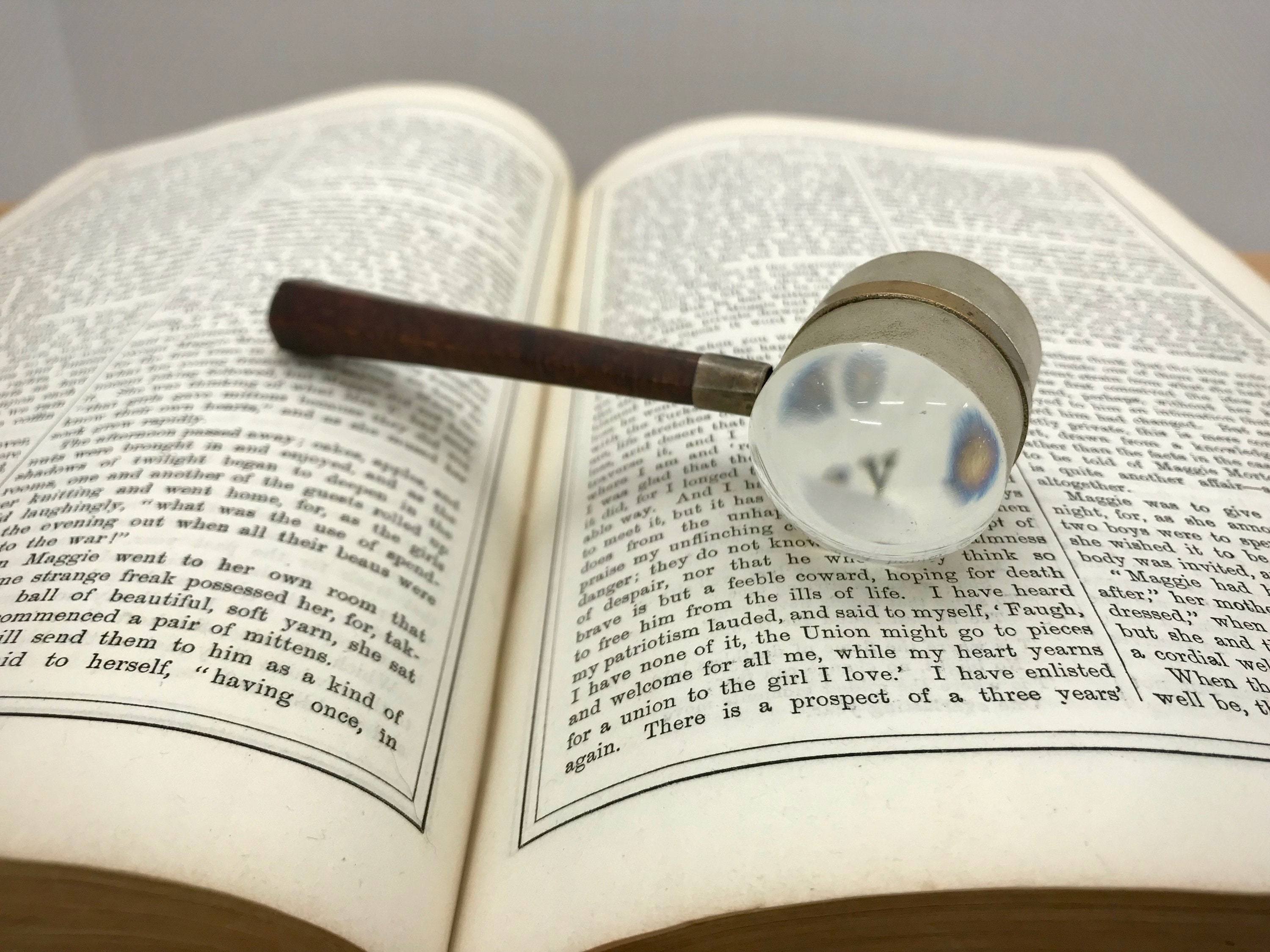 Stanhope Magnifying Glass 19th Century - Etsy
