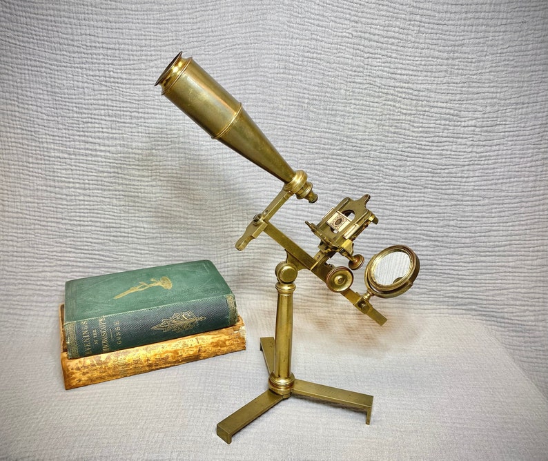 Georgian Microscope W/ Mechanical Stage Circa 1820 Jones - Etsy