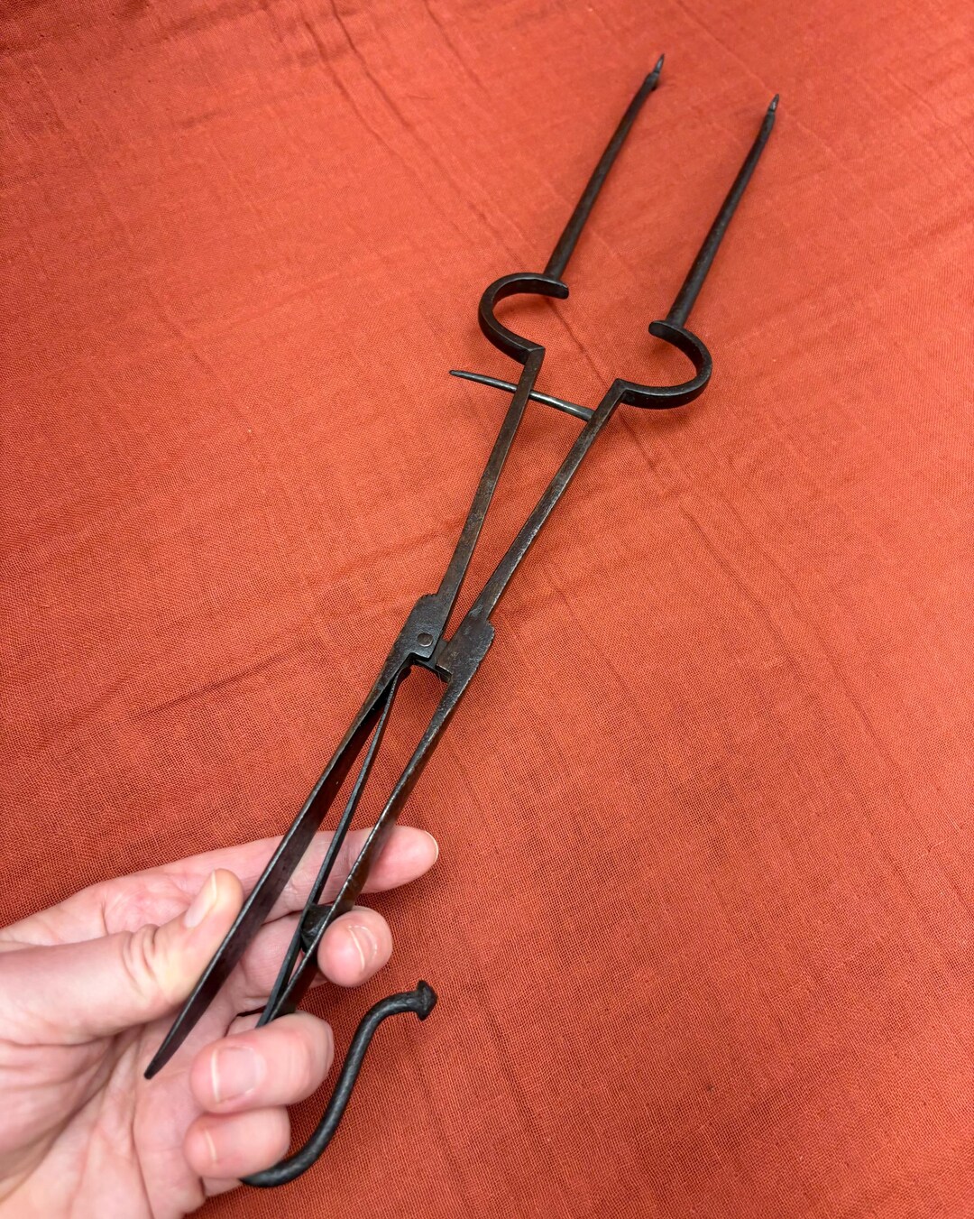 Iron Ember Tongs, 1700s - Etsy