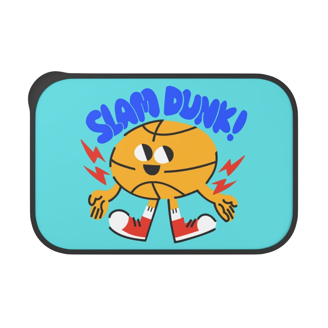 Basketball Lunch Box, Bento Box, Slam Dunk, Snack Container, Food ...