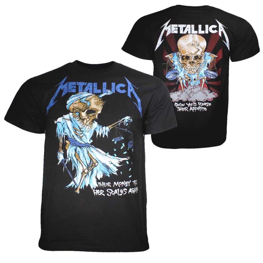 Metallica Doris T-shirt - Etsy