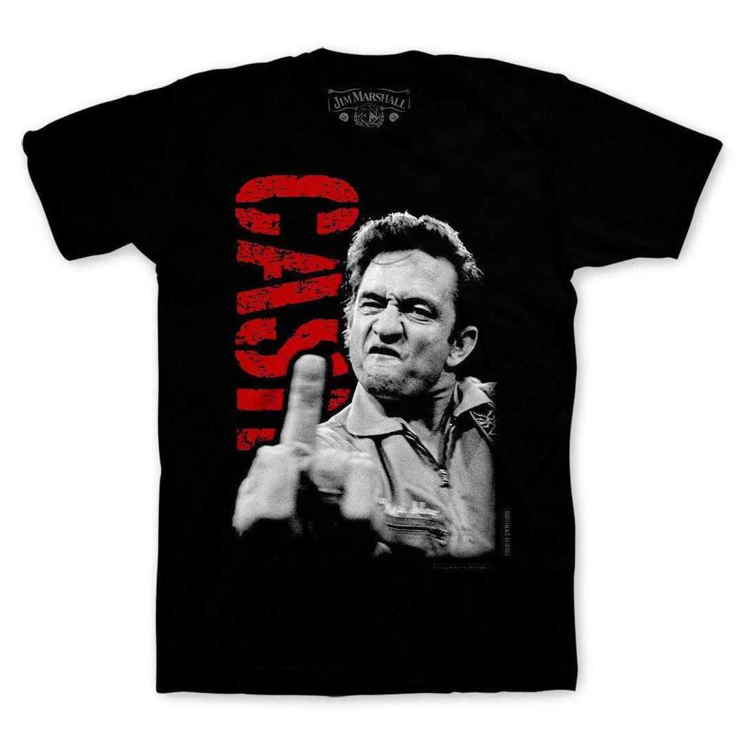 Jim Marshall Johnny Cash the Finger T-shirt - Etsy