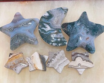 Mexican Moss Agate - Etsy