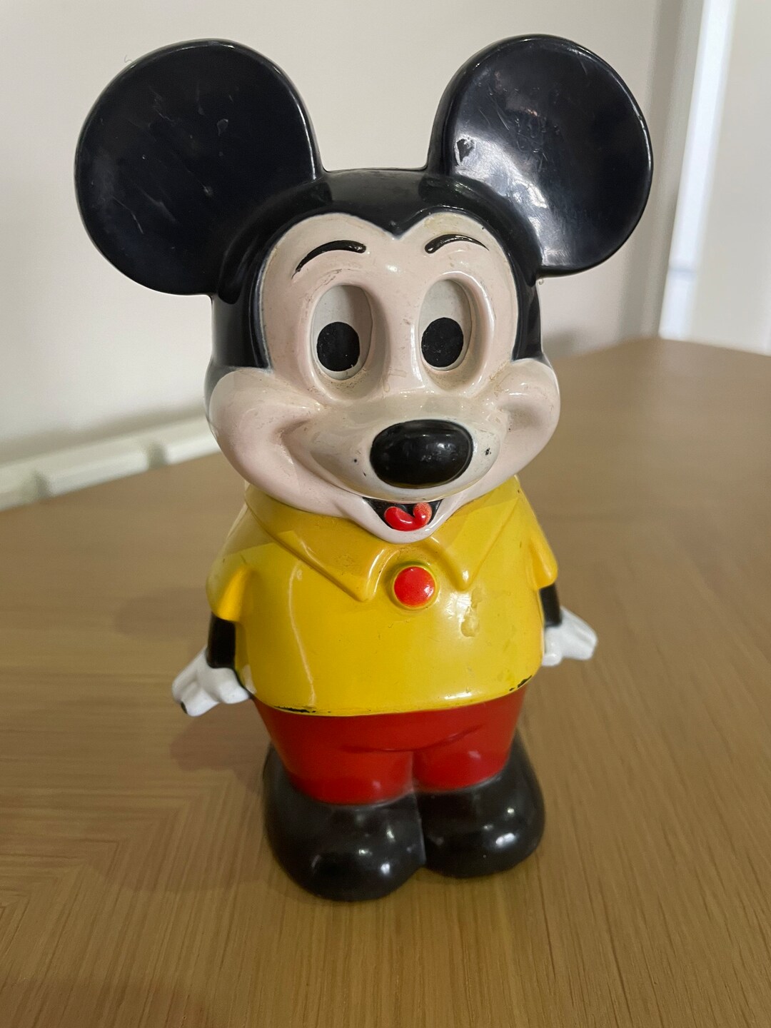 Vintage Walt Disney Mickey Mouse Wind up Toy 1960s Illco Hong Kong - Etsy