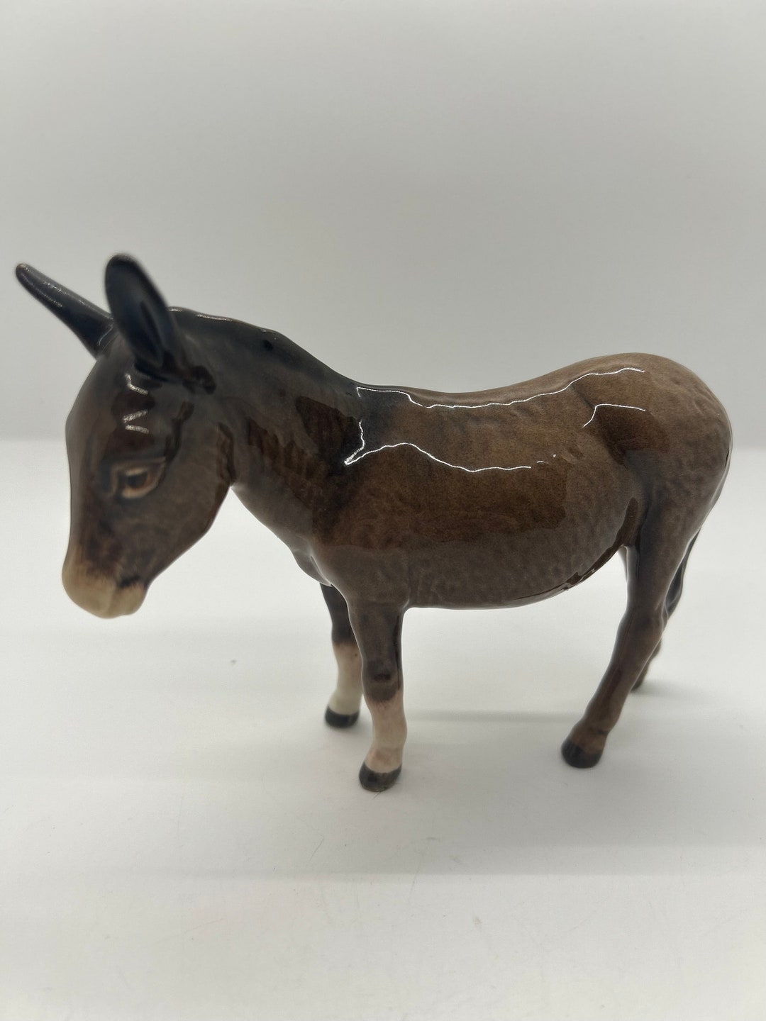 Vintage Beswick Donkey Figurine C1950s - Etsy