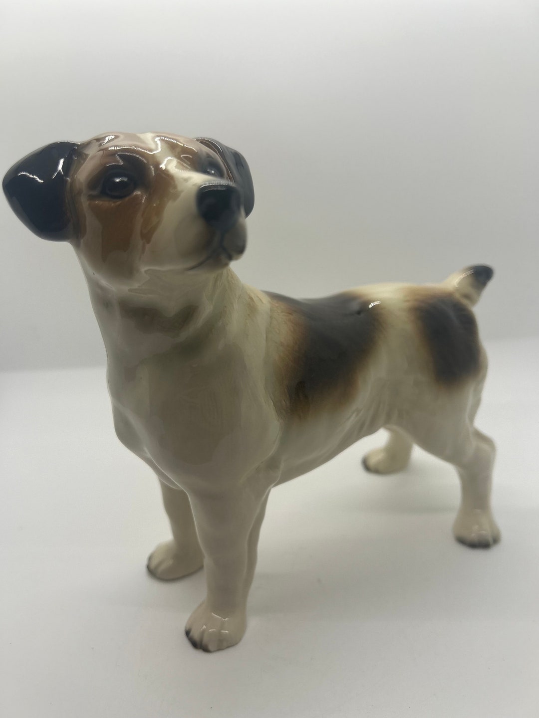 Vintage Large Beswick Jack Russell Terrier Figurine 1970s - Etsy